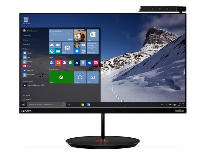 Los monitores Lenovo ThinkVision incluyen USB-C, carga inalámbrica y ...