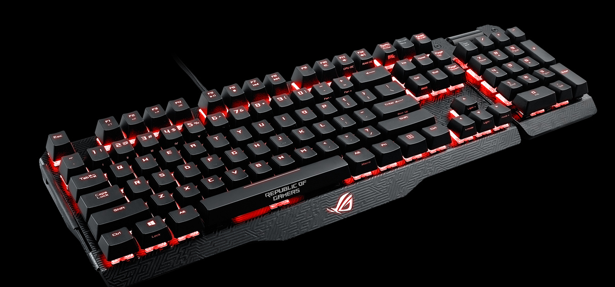 Asus ROG Claymore, teclado mecánico con teclado numérico separable ...