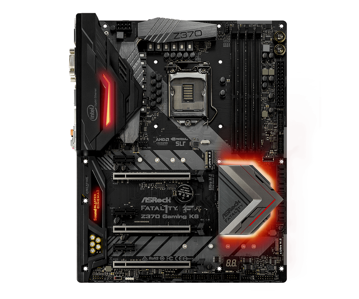 ASRock Z370 Fatal1ty Gaming K6: características, especificaciones y ...