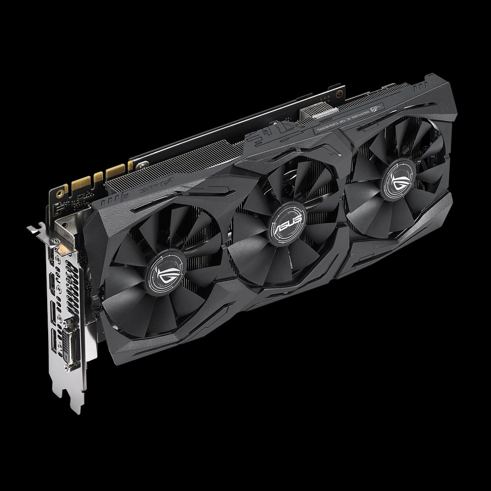 Asus GeForce GTX 170 Ti ROG Strix Advanced A8G (ROG-STRIX-GTX1070TI-A8G ...