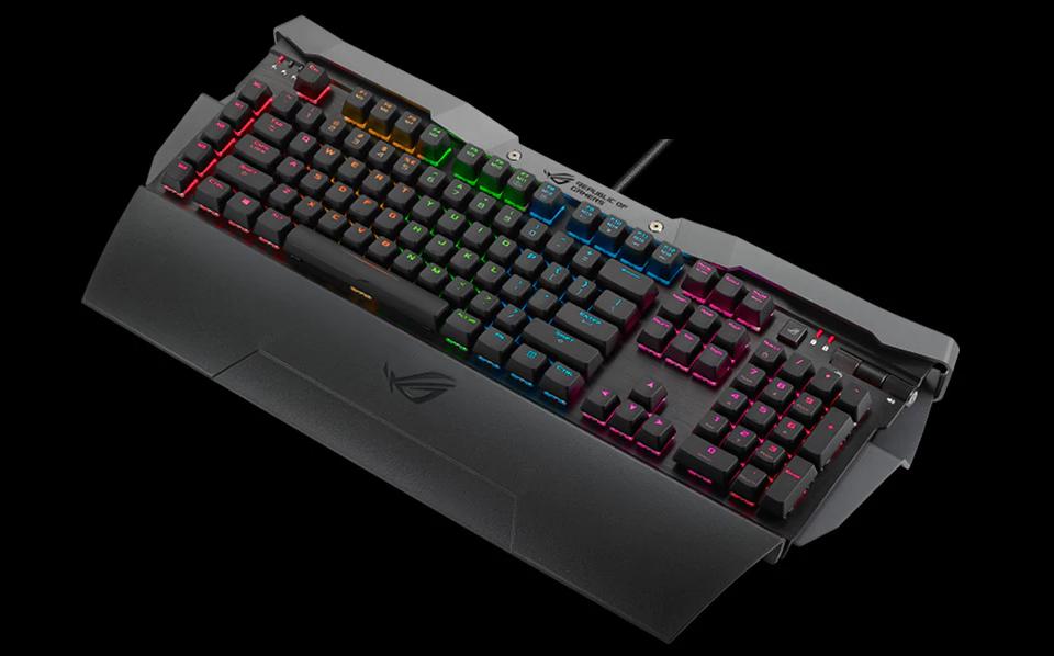 ASUS añade iluminación RGB a su teclado mecánico ROG Horus GK2000 ...