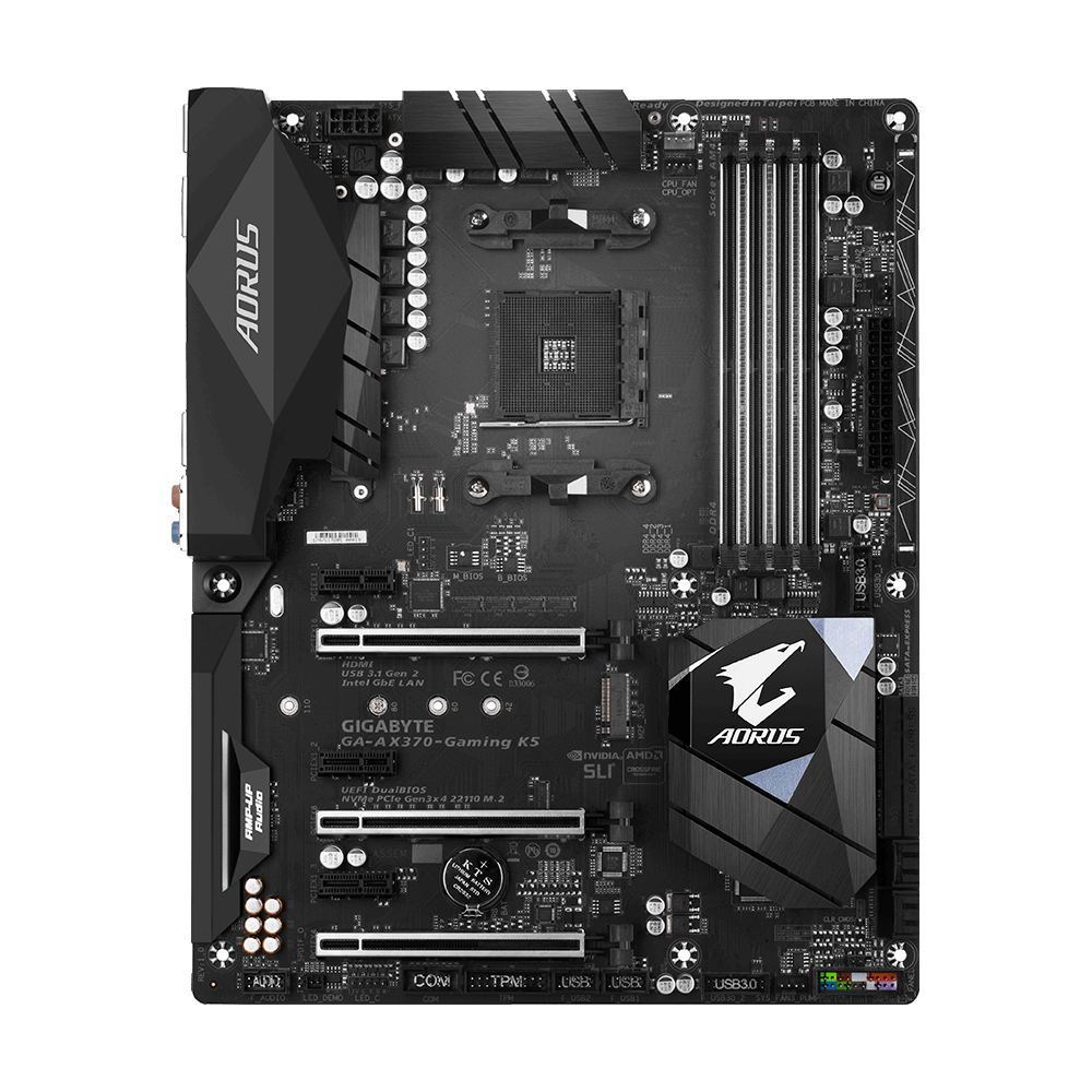 Gigabyte X370 AORUS Gaming K5 (ga-ax370-gaming-k5): características ...