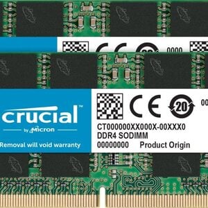 Crucial SODIMM, 32 GB (2x 16 GB), DDR4-2667, CL 19 (CT2K16G4SFD8266 ...