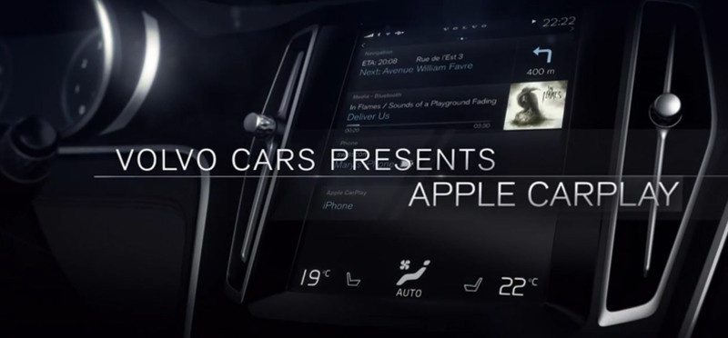 Volvo presenta un vídeo promocional de Apple CarPlay | Geektopia