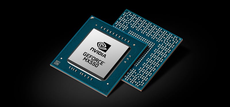 La GeForce MX550 de NVIDIA tendría un rendimiento similar a la Radeon 8 ...