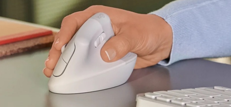 Logitech presenta el ratón ergonómico vertical Lift | Geektopia
