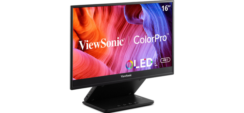 ViewSonic anuncia el monitor portátil VP16-OLED | Geektopia
