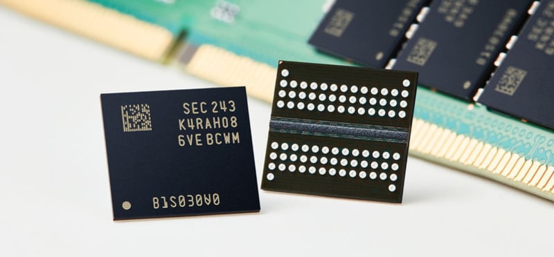 Samsung desarrolla la primera DDR5 creada con una litografía ...