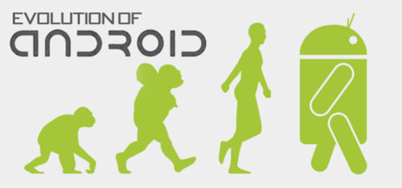 Infografía que muestra la evolución de Android en sus cuatro años de ...