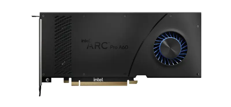 Intel anuncia las Arc Pro A60 y A60M para profesionales y computación ...