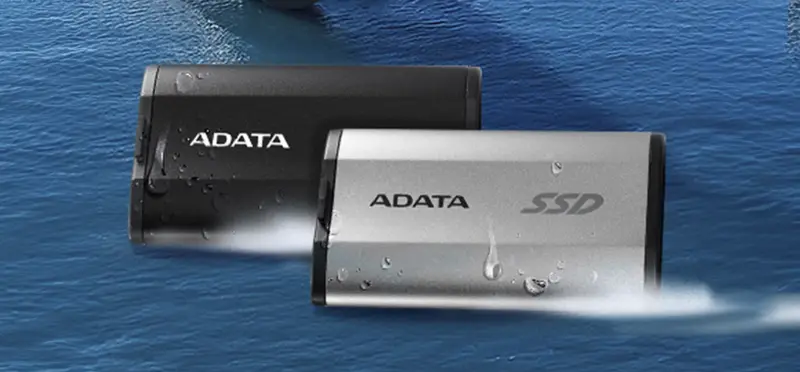 ADATA presenta la serie SD810 de SSD externas resistentes al agua ...