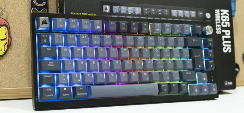 Análisis: Corsair K65 Plus Wireless review en español | Geektopia