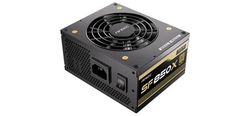Antec anuncia la fuente SF850X, format SFX, tipo ATX 3.1 con conector ...