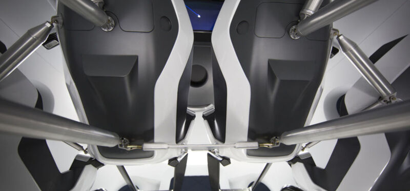 SpaceX muestra el primer vídeo y fotos del interior de su transbordador ...