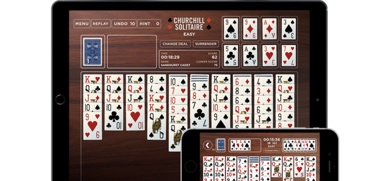 La variante del solitario creada por Winston Churchill es ahora un ...