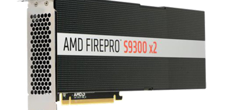 AMD anuncia la FirePro S9300 X2 con dos chips Fiji para computación de ...