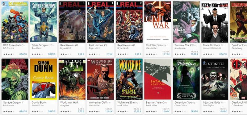 Google Play Books se actualiza para que sea más fácil leer cómics ...