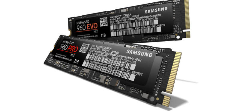 Samsung presenta los SSD 960 PRO y 960 EVO con una velocidad de hasta ...