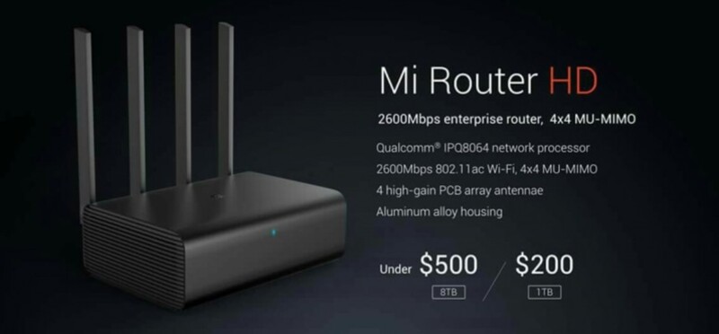 Xiaomi Mi Router HD, un enrutador que dobla función como NAS | Geektopia