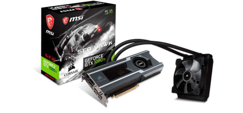 MSI presenta la GeForce GTX 1080 Ti Sea Hawk X con refrigeración ...