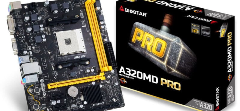 BIOSTAR presenta dos placas base con el chipset A320 | Geektopia