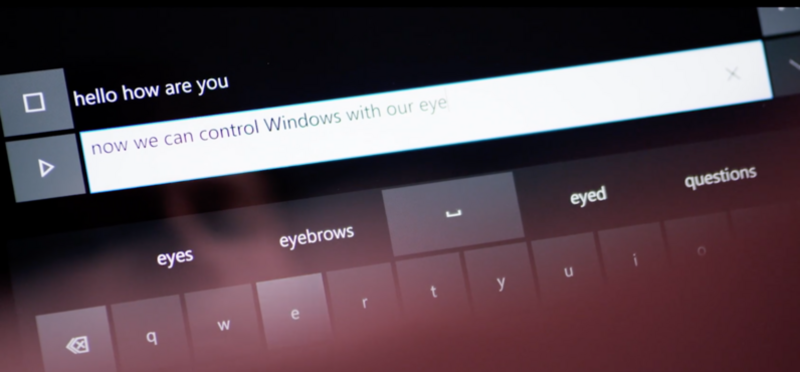 Windows 10 contará pronto con tecnologías de seguimiento ocular | Geektopia