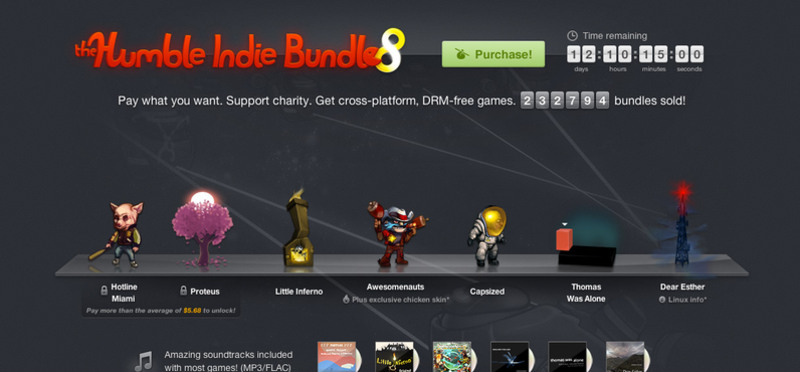 The Humble Bundle 8 consigue recaudar 1 millón de dólares en menos de ...