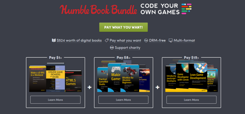 Desarrolla tus propios videojuegos con el Humble Bundle de Apress ...