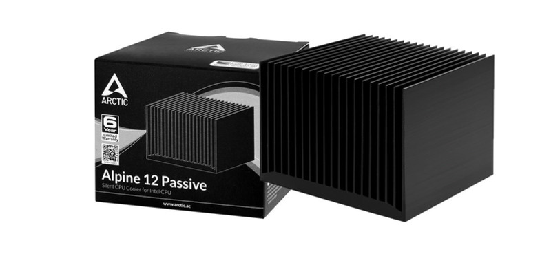 ARCTIC anuncia la refrigeración pasiva Alpine 12 | Geektopia
