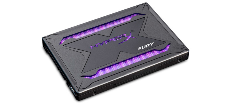 HyperX anuncia la serie Fury RGB de SSD con iluminación | Geektopia